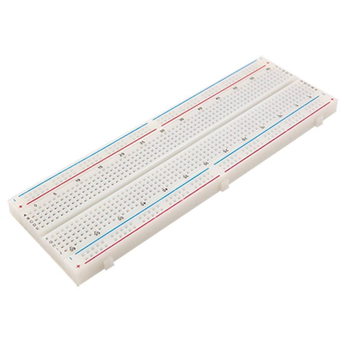 MB102 Breadboard 830 Points Solderless Prototyping Breadboard High ... MB102 Breadboard 830 Points Solderless Prototyping Breadboard High ...